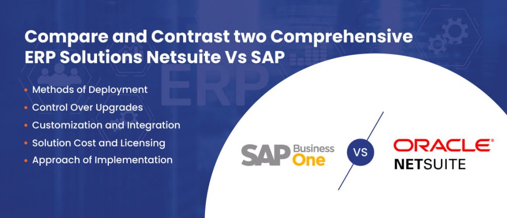 SAP Business One vs. NetSuite